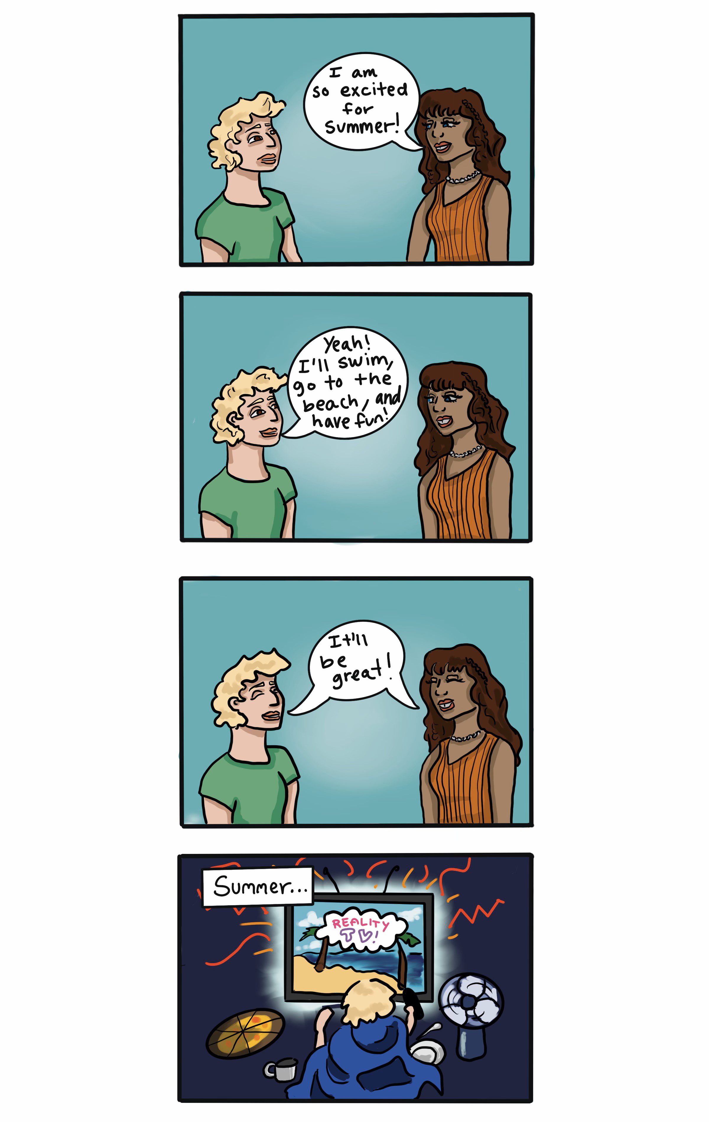 Comic: Summer Bummer - M-A Chronicle