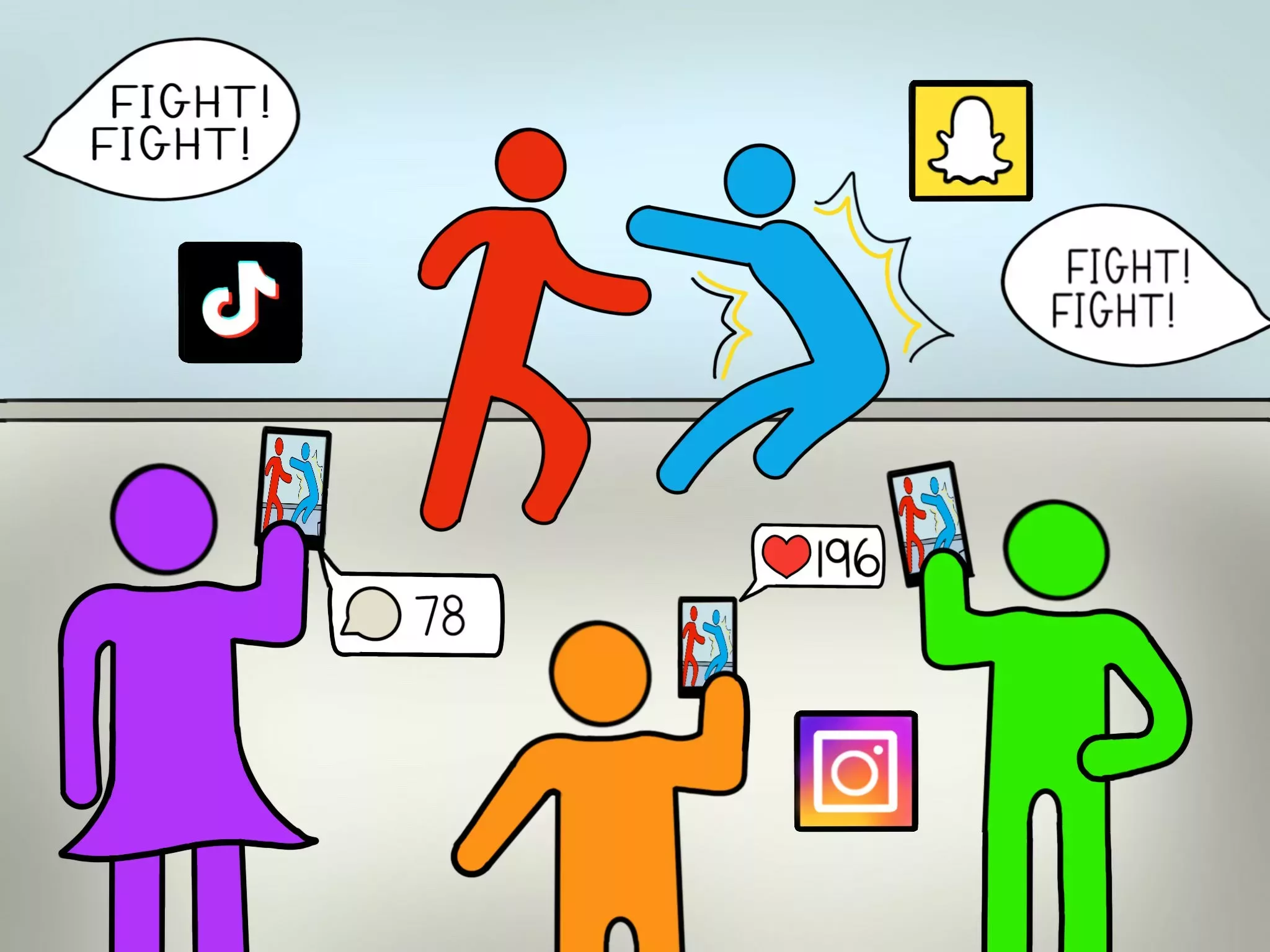 Opinion: Stop Filming Fights - M-A Chronicle