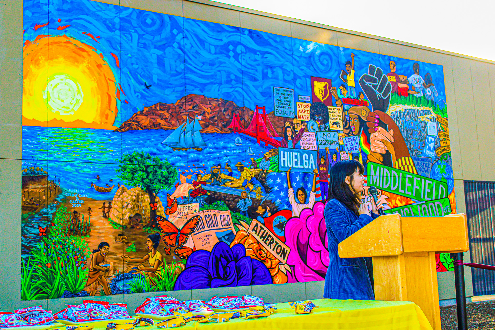 Ethnic Studies Mural Completed and Celebrated - M-A Chronicle